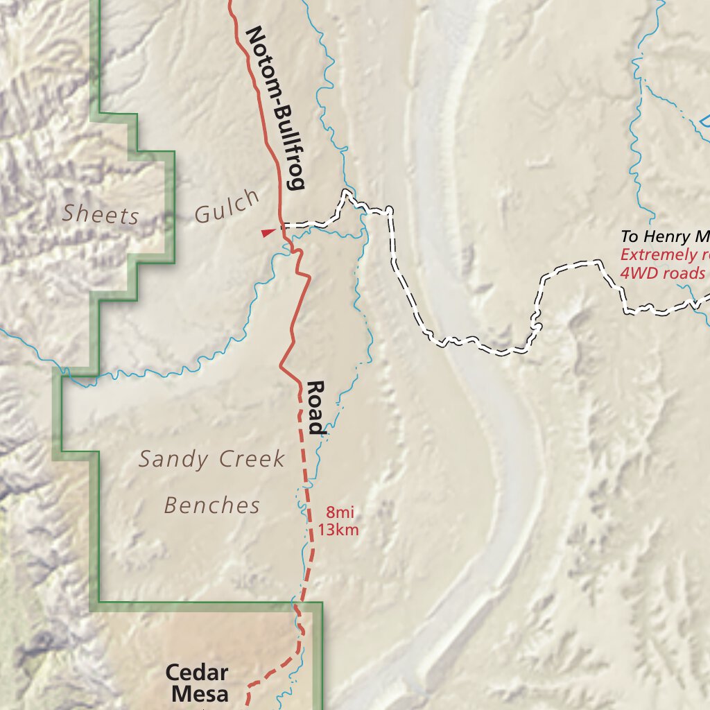 Capitol Reef National Park Map by US National Park Service | Avenza Maps
