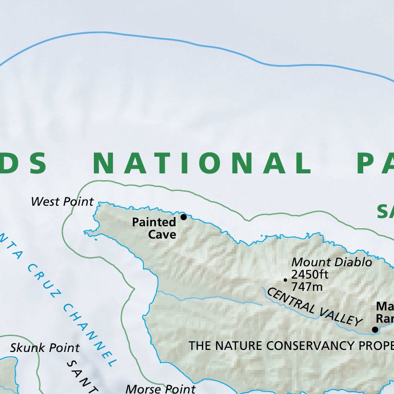 Channel Islands National Park Map by US National Park Service | Avenza Maps