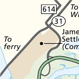Jamestown National Historic Site Map by US National Park Service ...