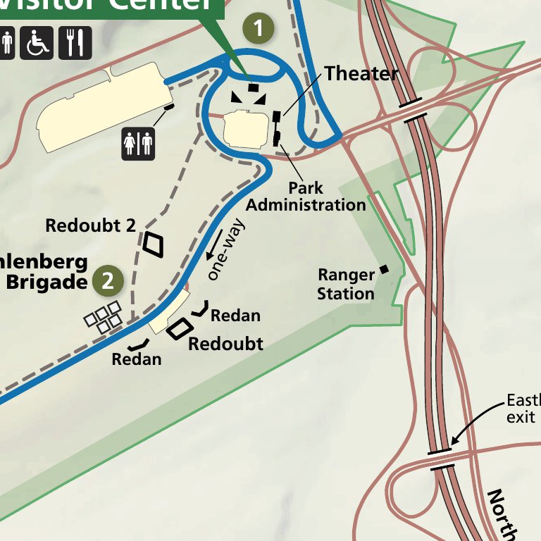 Valley Forge National Historical Park Map by US National Park Service ...