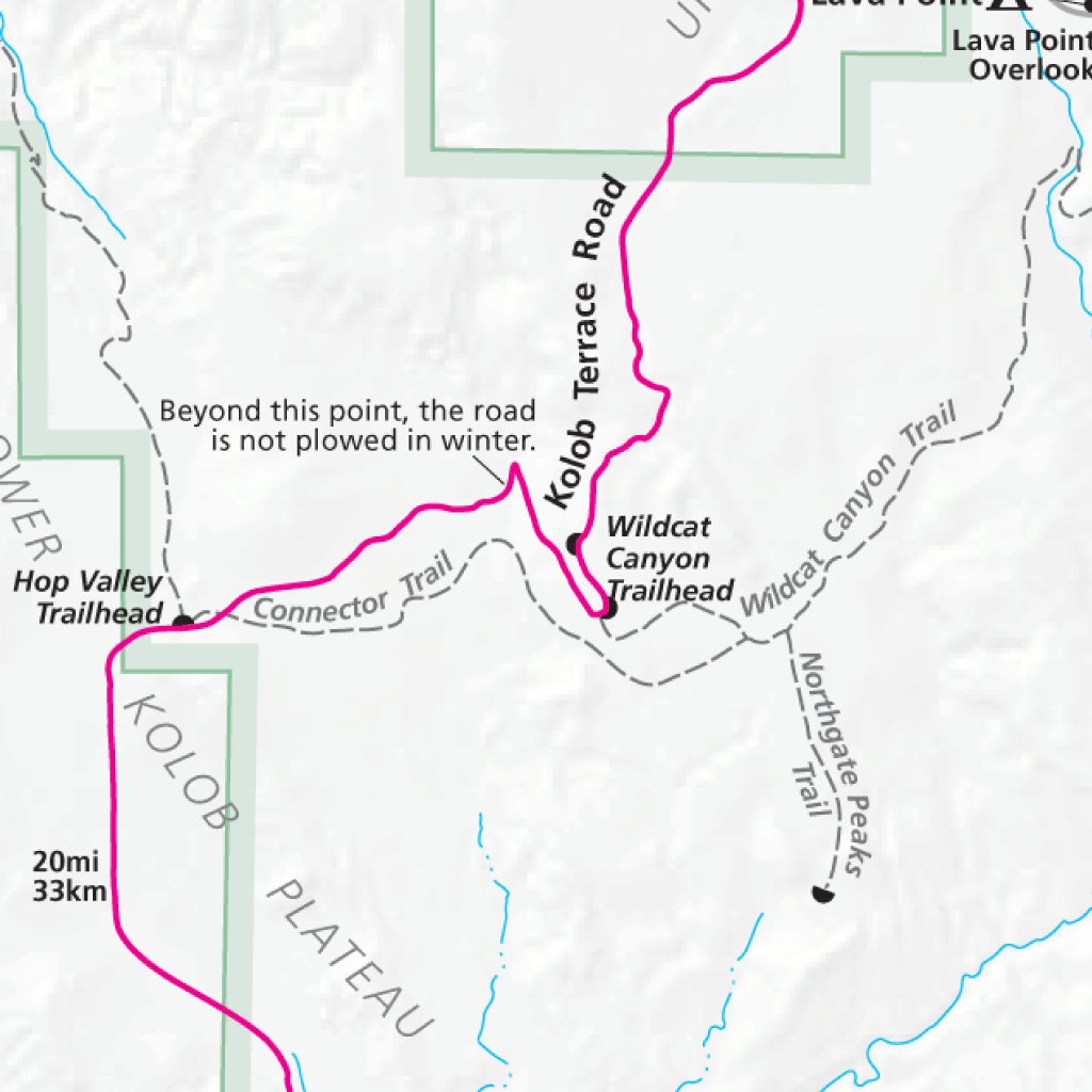 Zion National Park Map by US National Park Service | Avenza Maps