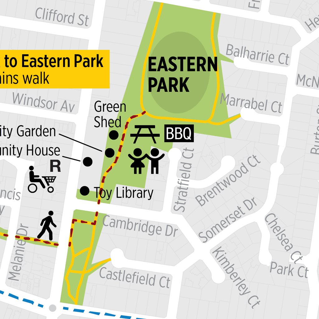 Warragul Map by Visualvoice | Avenza Maps