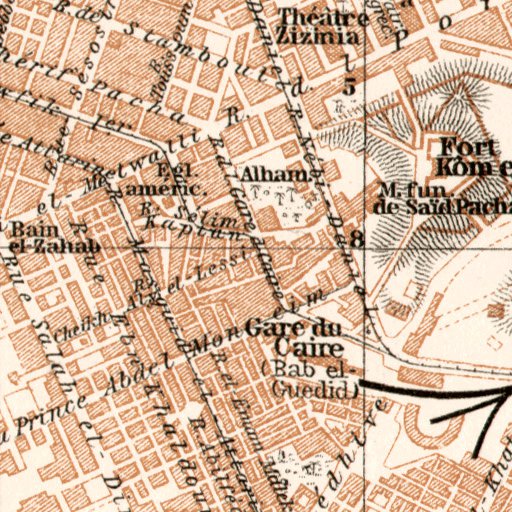 Alexandria town plan, 1911 Map by Waldin | Avenza Maps
