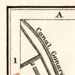 Beauvais city Map, 1909 by Waldin | Avenza Maps