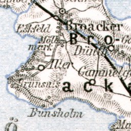 Flensburg environs Map, 1911 (Germany) by Waldin | Avenza Maps
