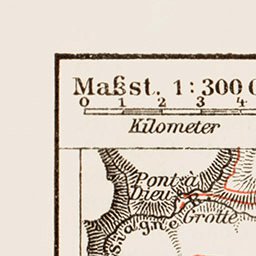 Grasse city Map, 1913 by Waldin | Avenza Maps
