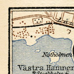 Hanko Town Map, 1914. Hangon kaupungin kartta v. 1914 by Waldin ...
