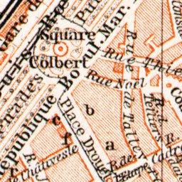 Reims city Map, 1931 by Waldin | Avenza Maps