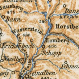 Rhenish Palatinate. Vosges (Wasgenwald) - Haardt, Wörth - Schlachtfeld ...