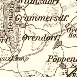 Trave River from Lübeck to Travemünde Map, 1911 by Waldin | Avenza Maps