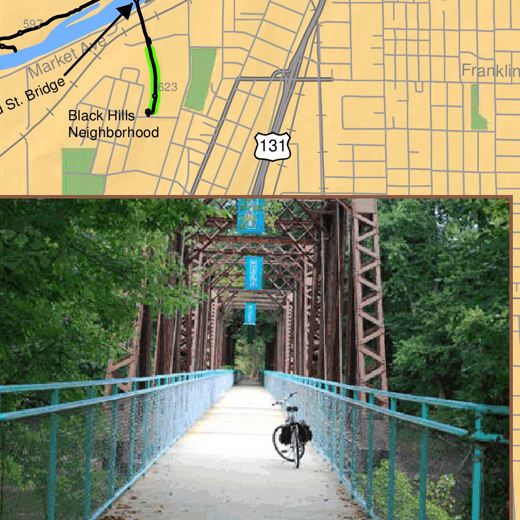 Kent Trails Map by West Michigan Trails and Greenways Coalition ...