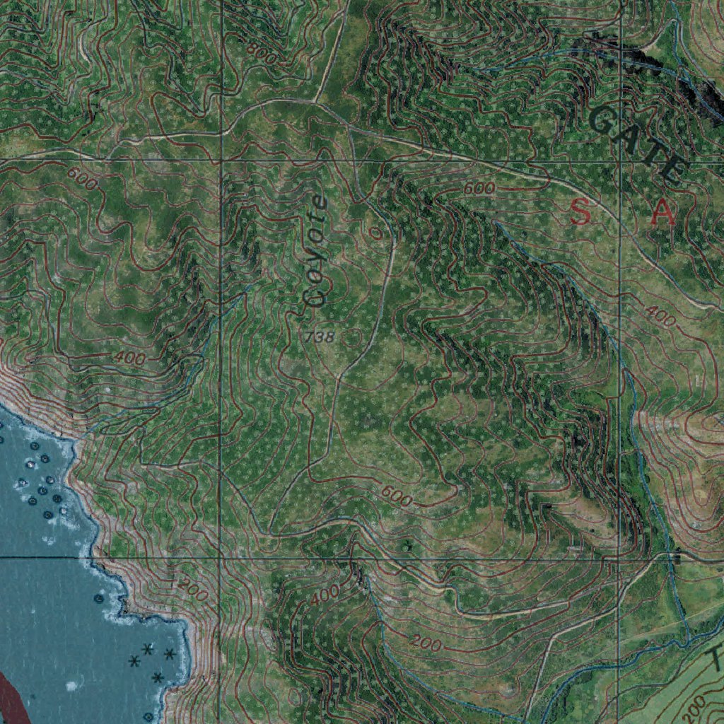 CA-Point Bonita: GeoChange 1993-2012 Map by Western Michigan University ...