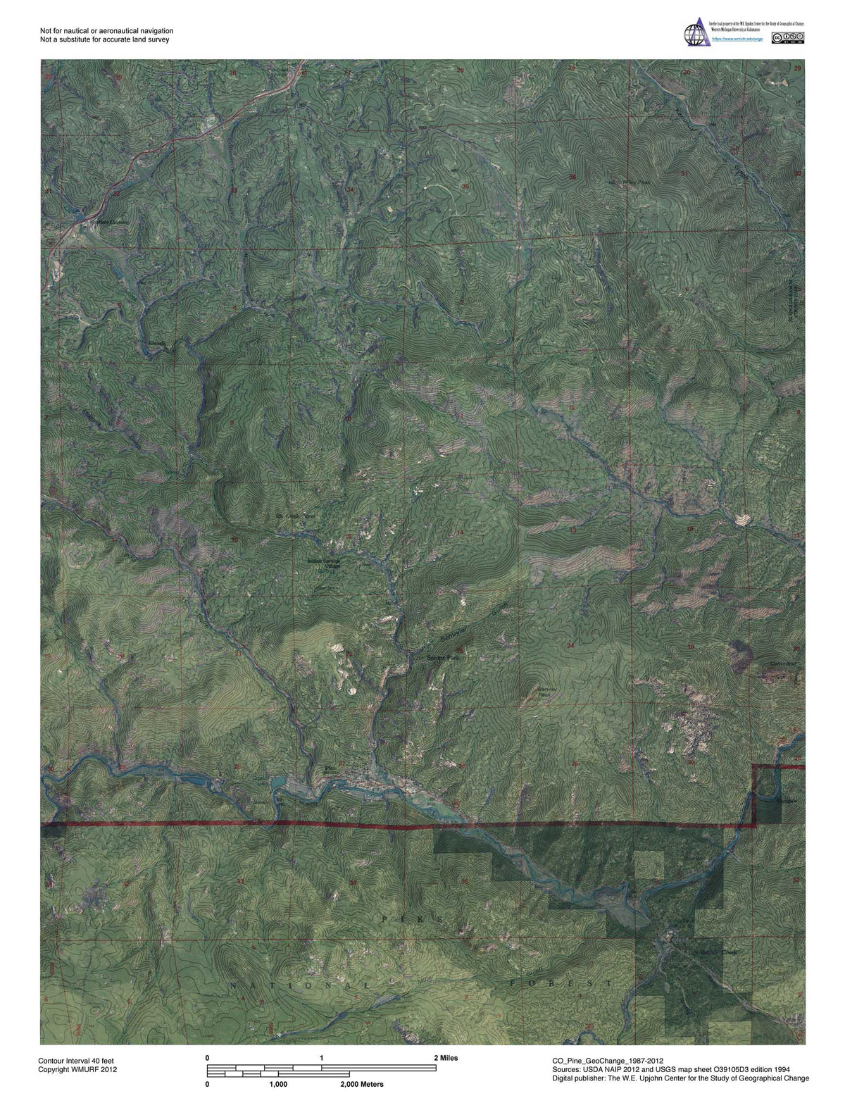 Colorado Game Management Unit 46 (Bundle) Map by Western Michigan ...