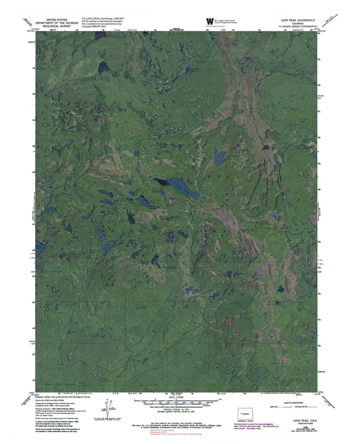 Colorado Game Management Unit 52 (Bundle) Map by Western Michigan ...