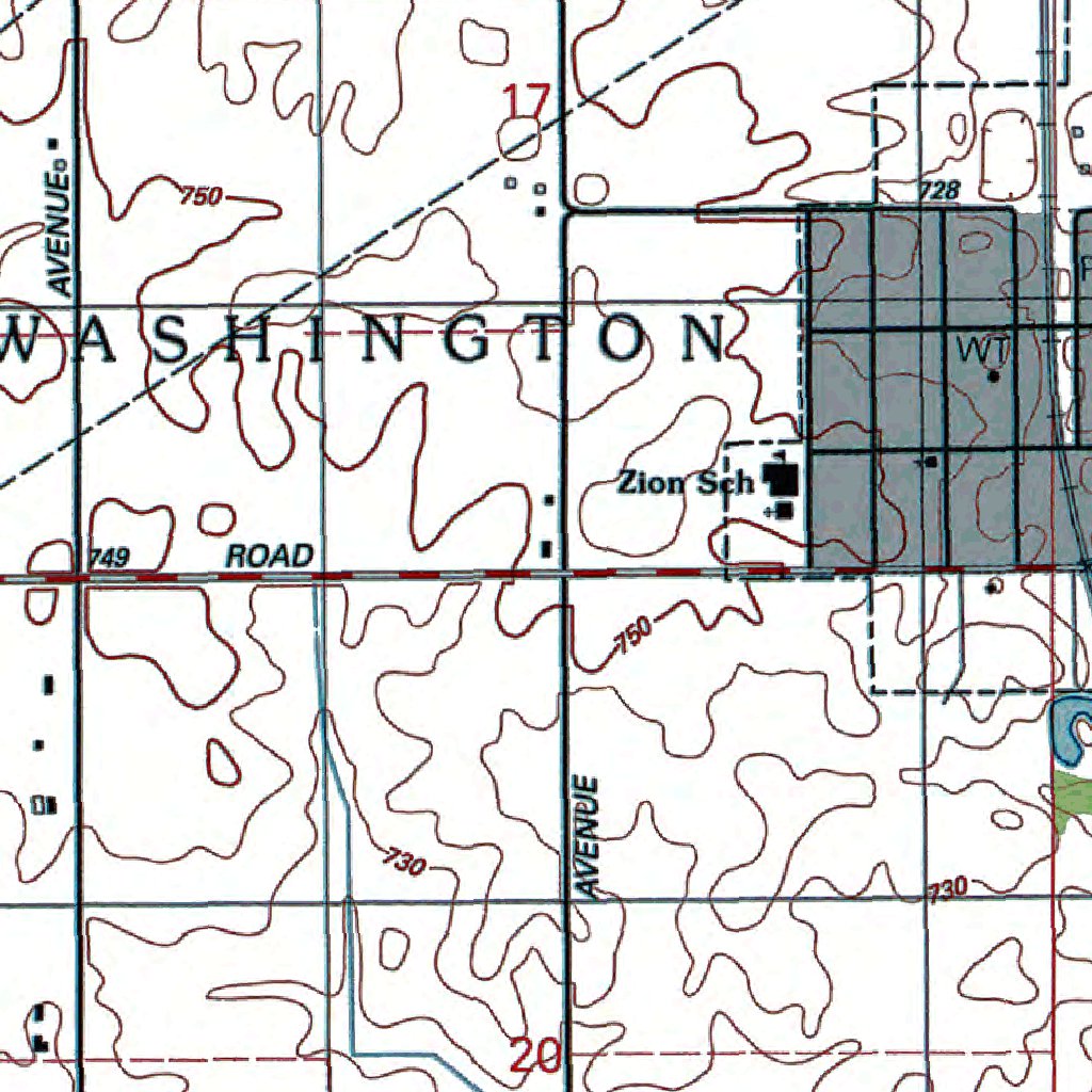 IL-Beecher West: Authoritative US Topos 1990 Map by Western Michigan ...