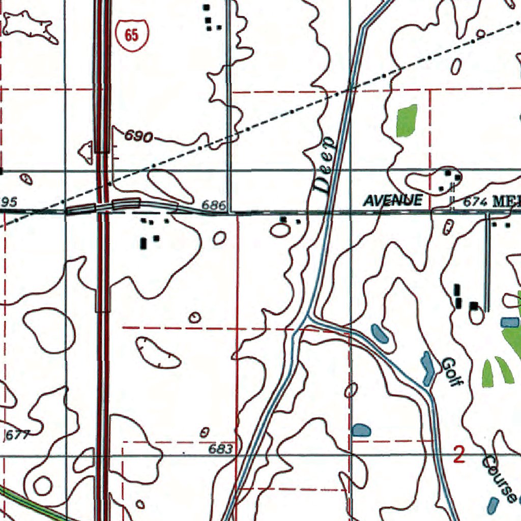 IN-Crown Point: Authoritative US Topos 1992 Map by Western Michigan ...