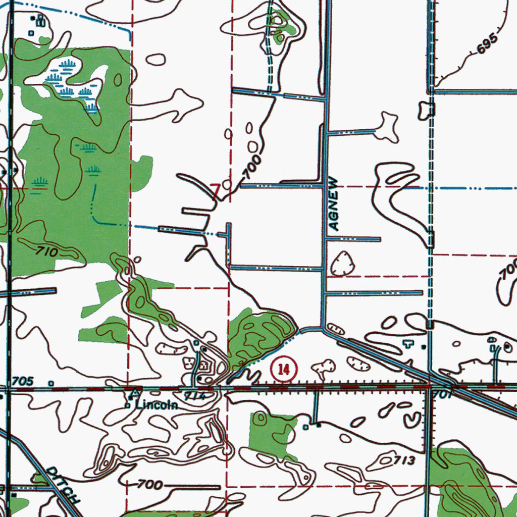 IN-Ripley: Authoritative US Topos 1962 Map by Western Michigan ...