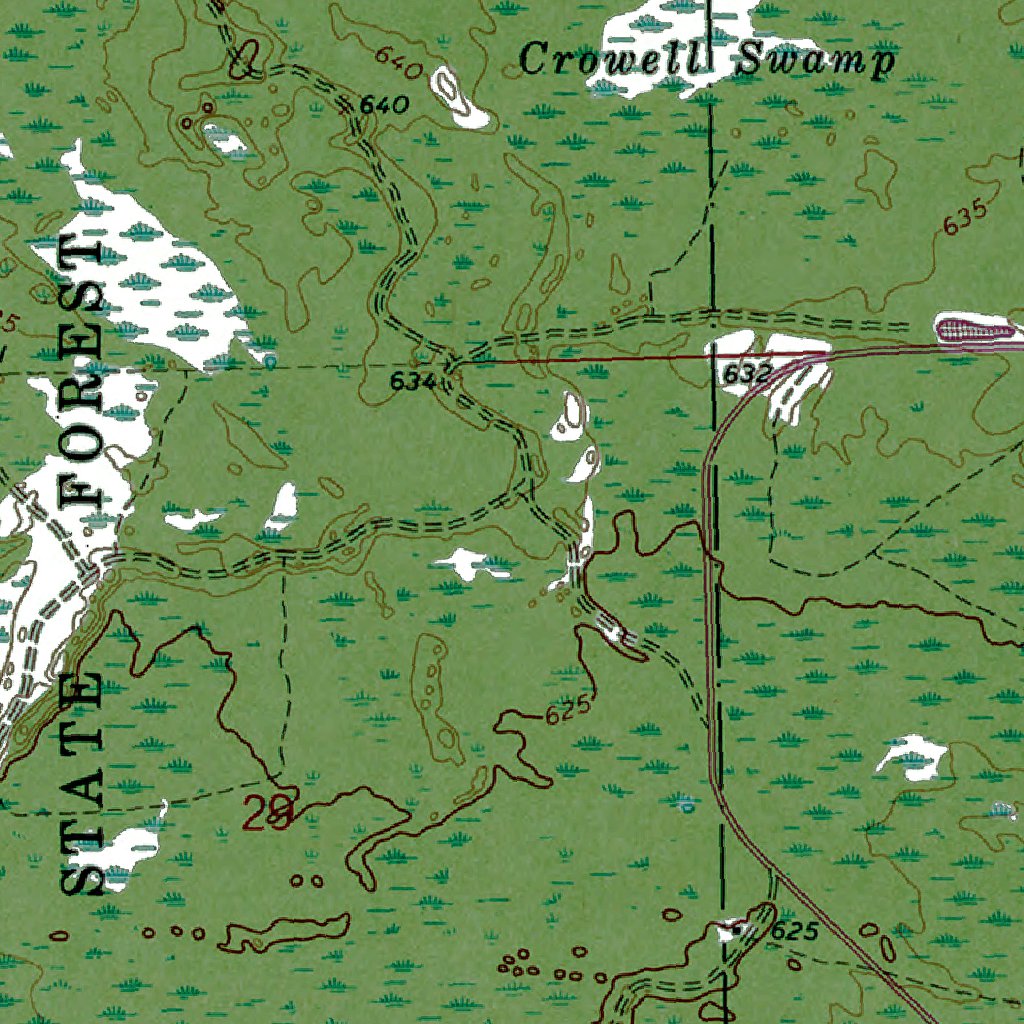 MI-Alabaster: Authoritative US Topos 1966 Map by Western Michigan ...