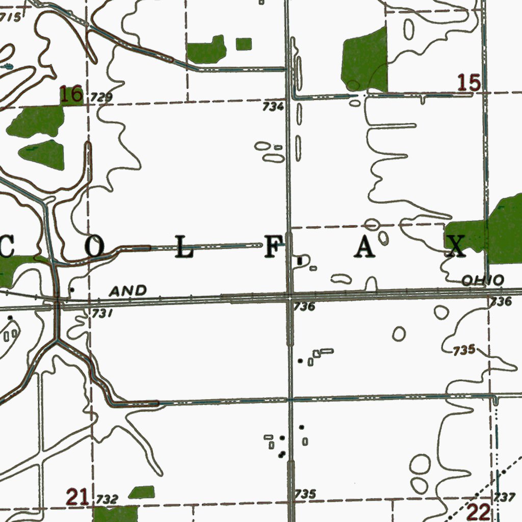 MI-Bad Axe West: Authoritative US Topos 1970 Map by Western Michigan ...