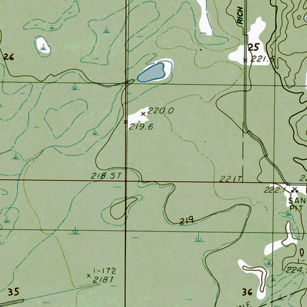 MI-Bridgeton: Authoritative US Topos 1985 Map by Western Michigan ...