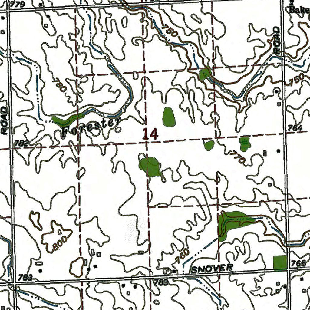 MI-Carsonville: Authoritative US Topos 1963 Map by Western Michigan ...