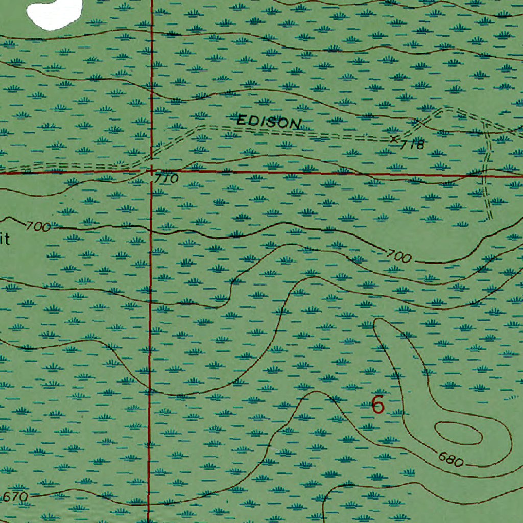 MI-Charles: Authoritative US Topos 1964 Map by Western Michigan ...