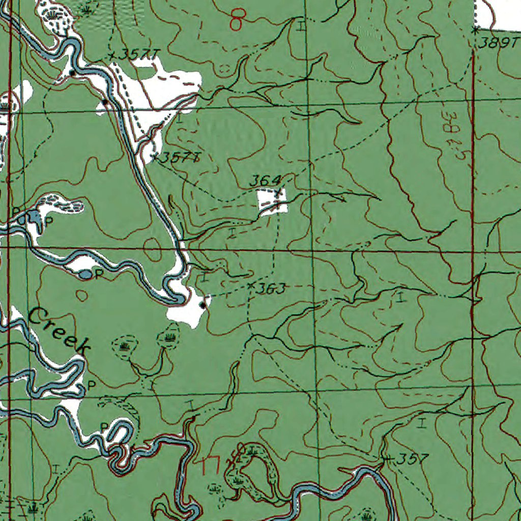 MI-Choate: Authoritative US Topos 1982 Map by Western Michigan ...