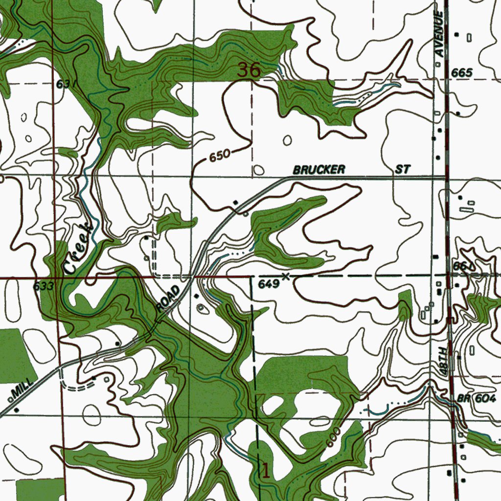 MI-Coopersville: Authoritative US Topos 1980 Map by Western Michigan ...