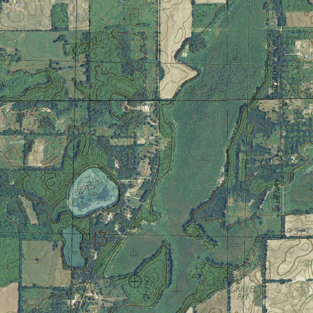 MI-Dowling: GeoChange 1980-2012 Map by Western Michigan University ...