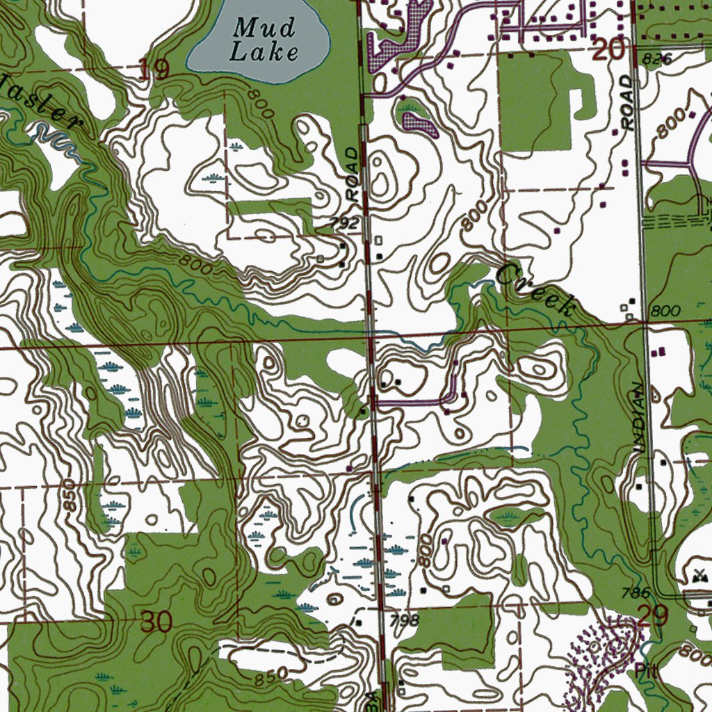 MI-Elba: Authoritative US Topos 1963 Map by Western Michigan University ...