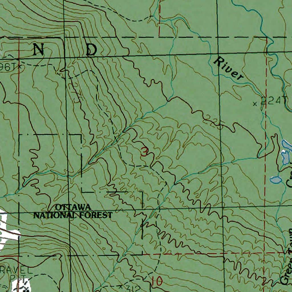 MI-Firesteel: Authoritative US Topos 1982 Map by Western Michigan ...