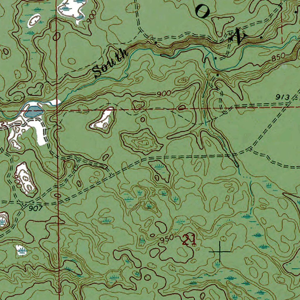 MI-Hale: Authoritative US Topos 1968 Map by Western Michigan University ...