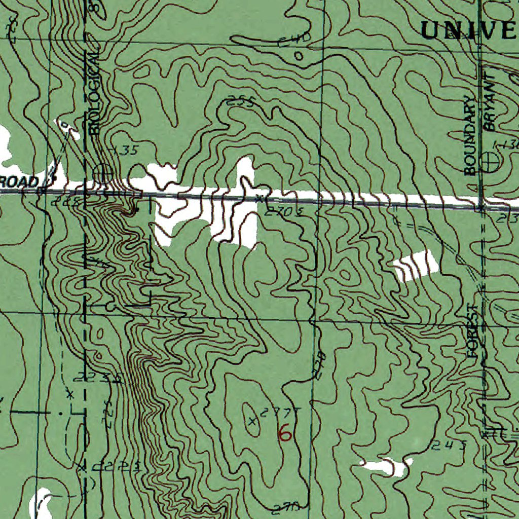 MI-Indianville: Authoritative US Topos 1982 Map by Western Michigan ...
