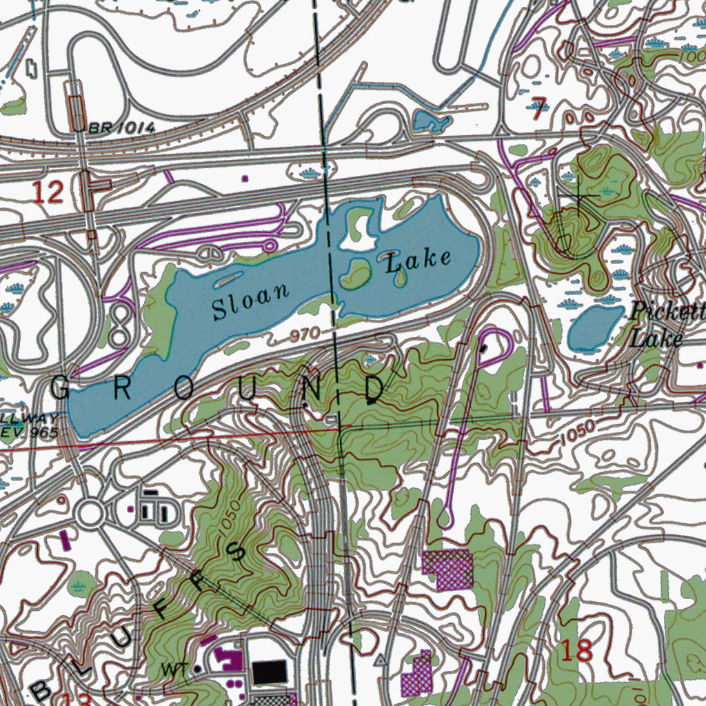 MI-Kent Lake: Authoritative US Topos 1968 Map by Western Michigan ...