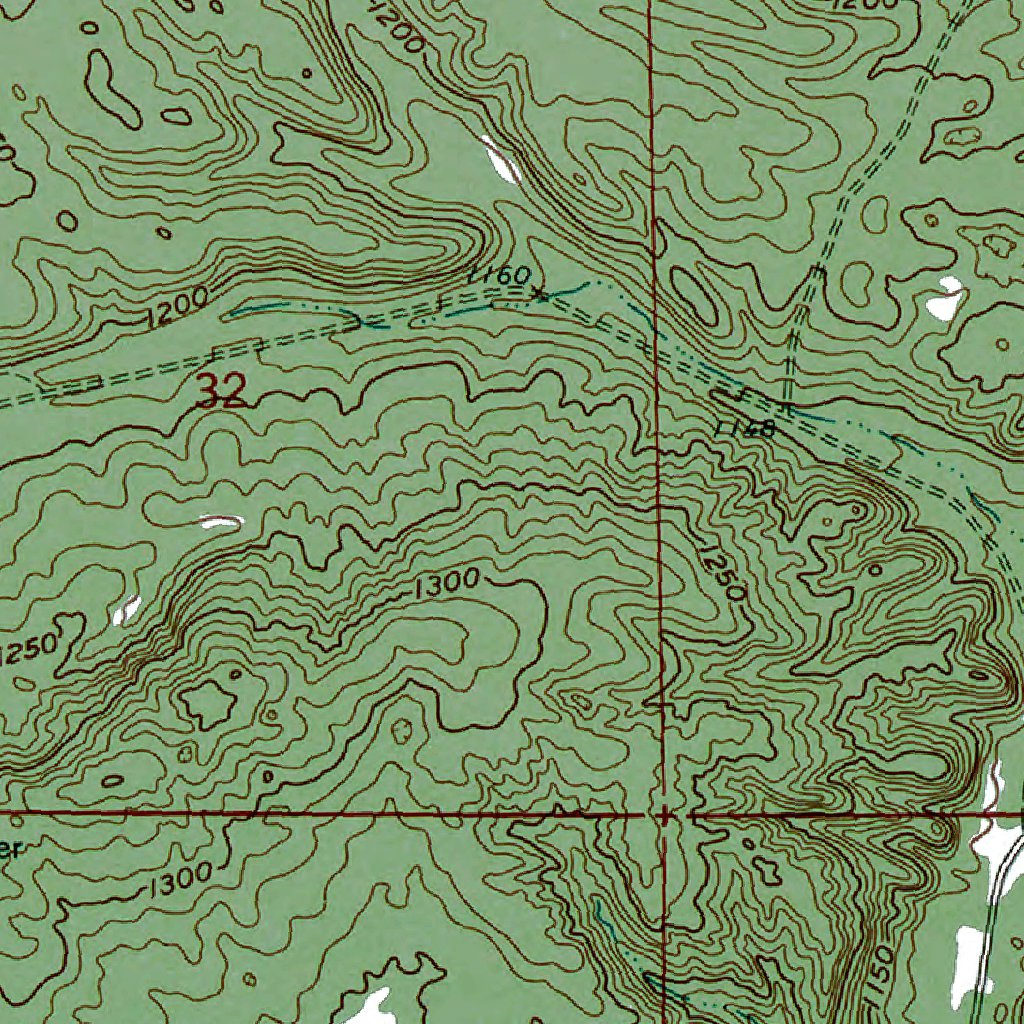 MI-Luzerne: Authoritative US Topos 1963 Map by Western Michigan ...