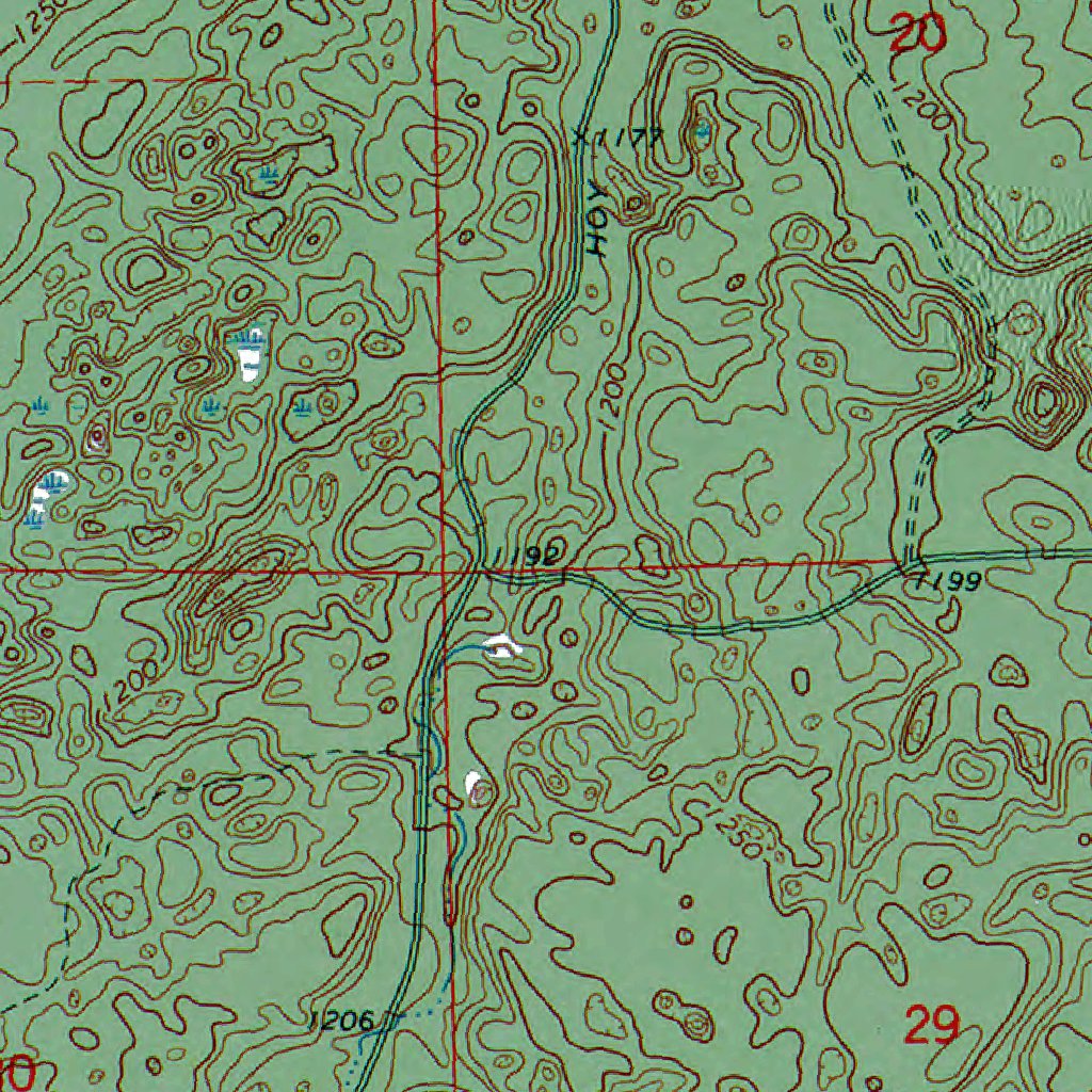 MI-Mack Lake: Authoritative US Topos 1972 Map by Western Michigan ...