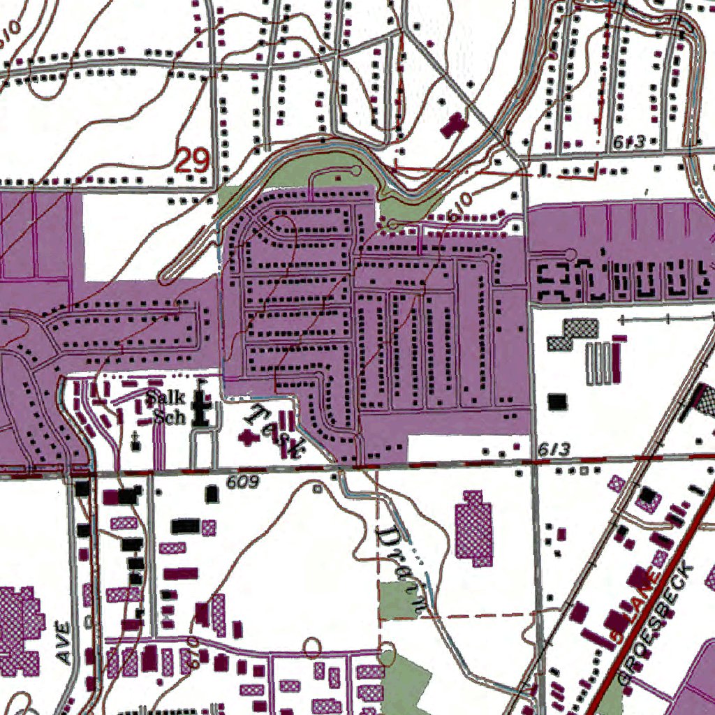 MI-Mt Clemens West: Authoritative US Topos 1968 Map by Western Michigan ...