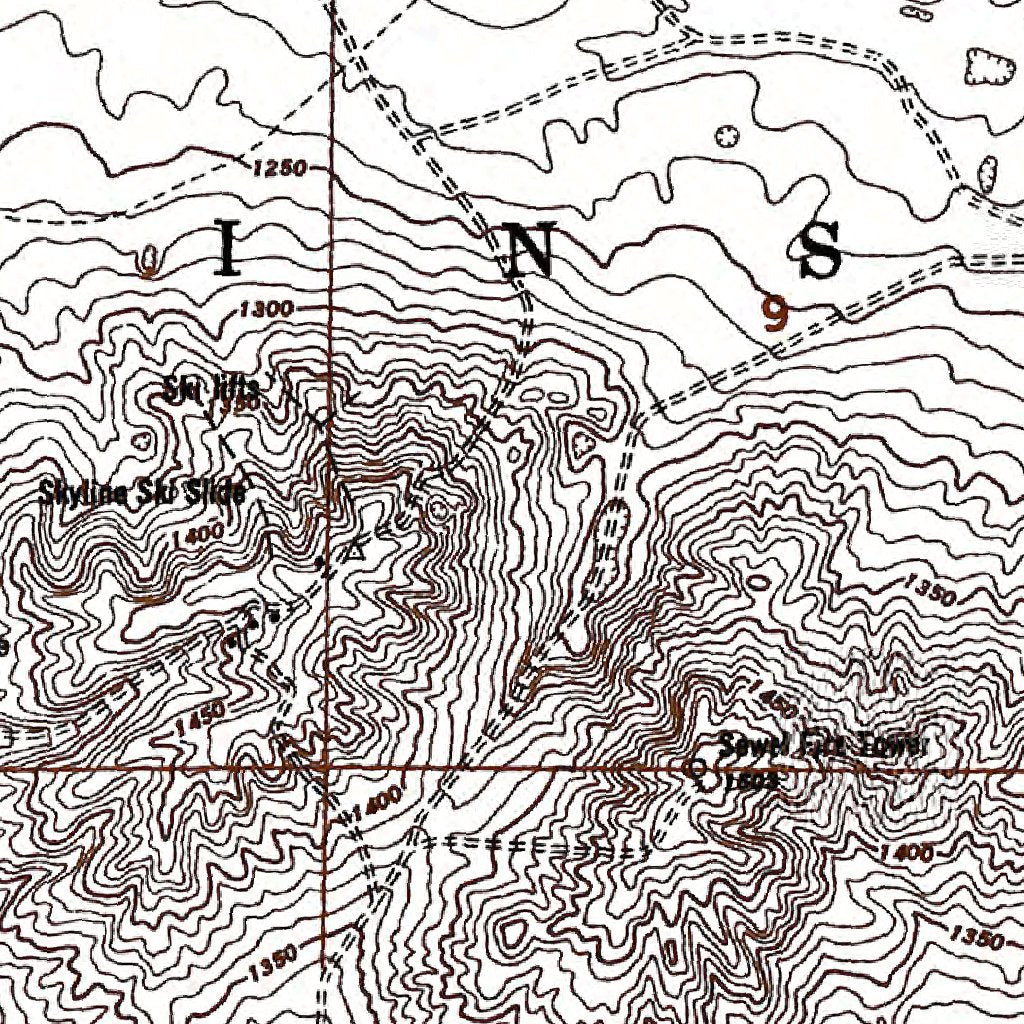 MI-Pere Cheney: Authoritative US Topos 1951 Map by Western Michigan ...