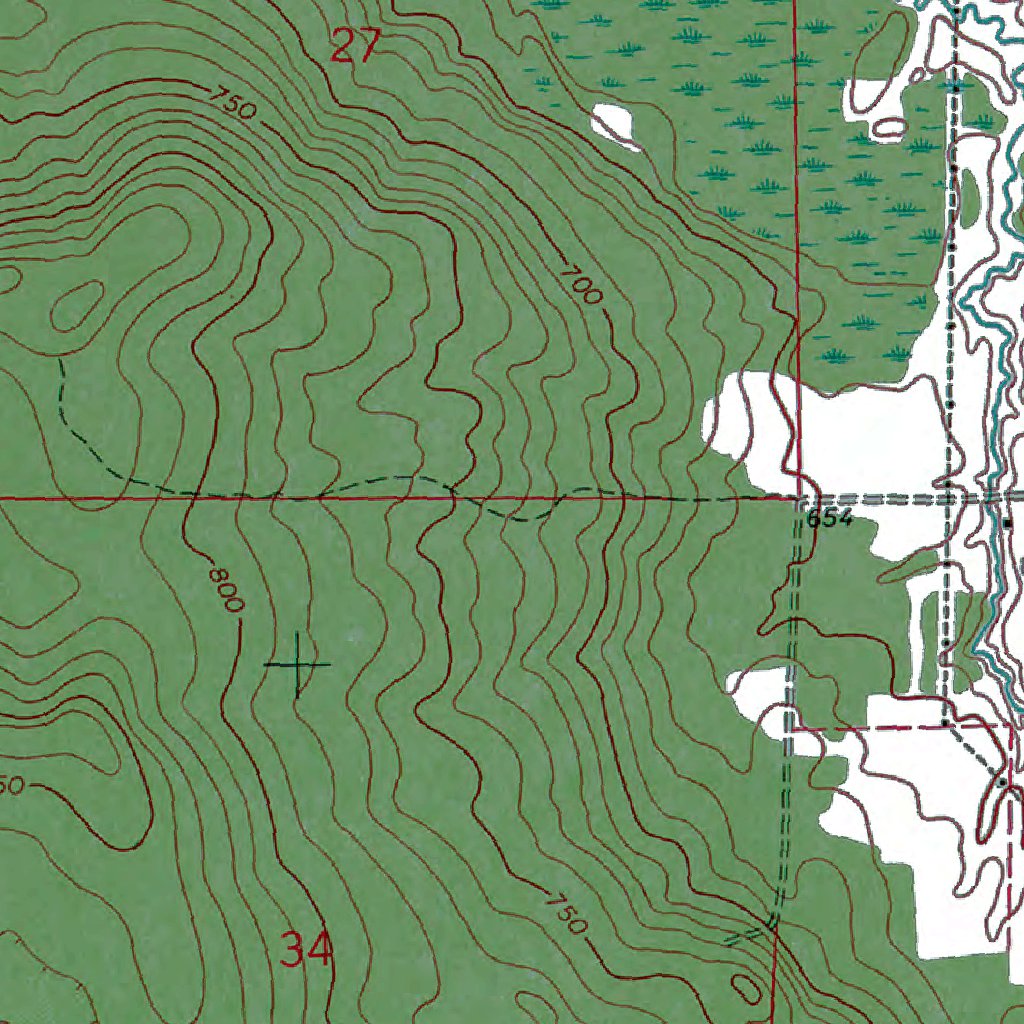 MI-Pickford SE: Authoritative US Topos 1964 Map by Western Michigan ...
