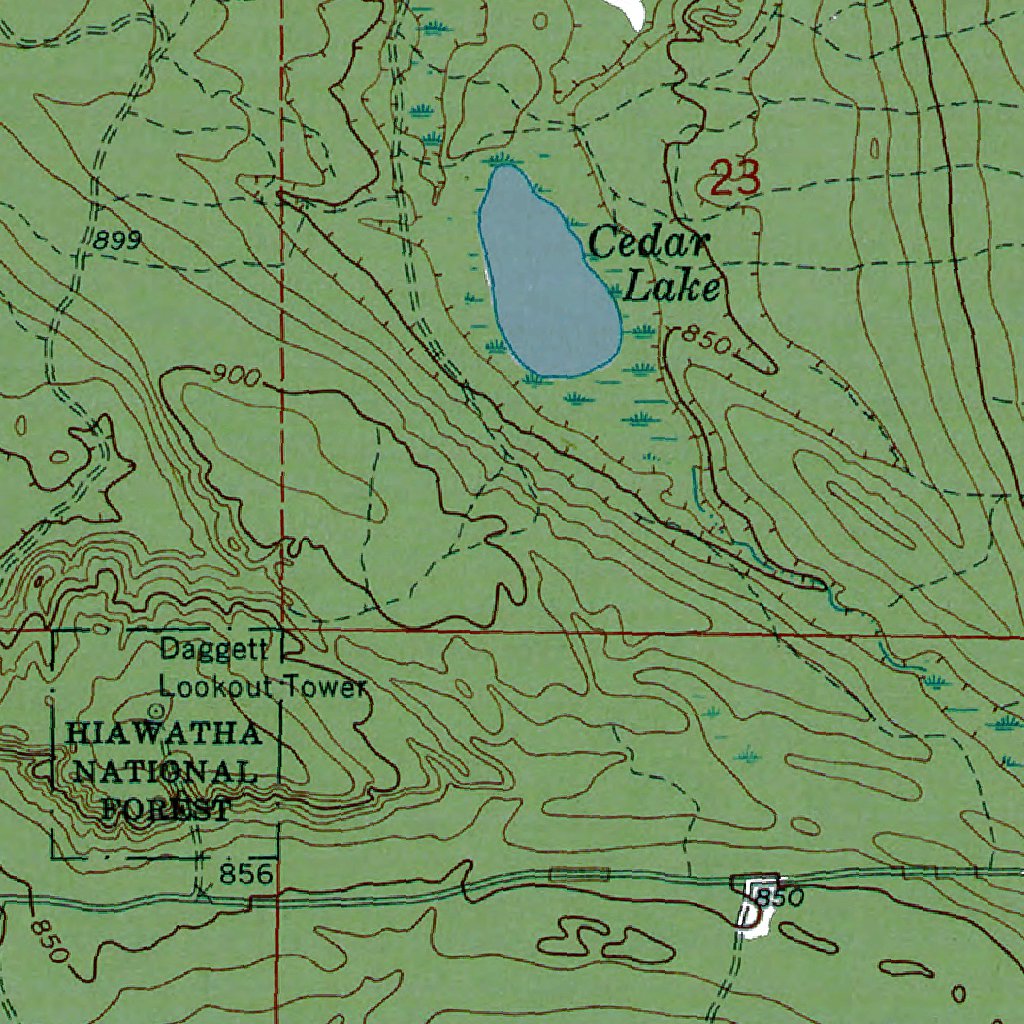 MI-Pontchartrain Shores: Authoritative US Topos 1964 Map by Western ...