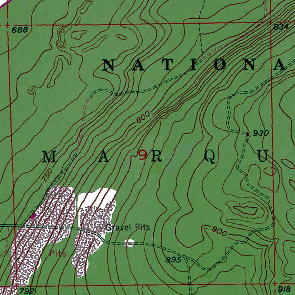 MI-Rudyard: Authoritative US Topos 1953 Map by Western Michigan ...