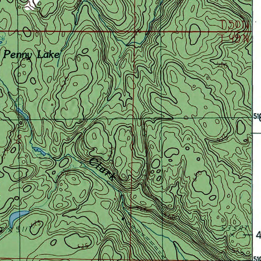 MI-Silver Lake Basin: Authoritative US Topos 1996 Map by Western ...