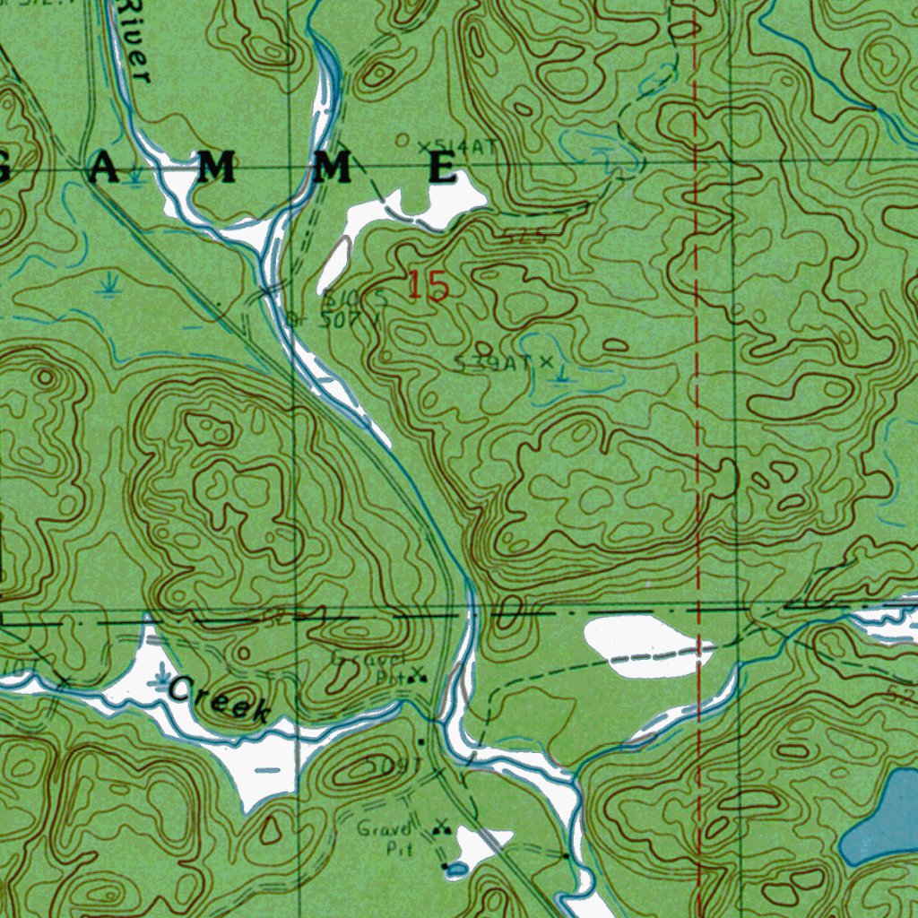 MI-Summit Lake: Authoritative US Topos 1985 Map by Western Michigan ...