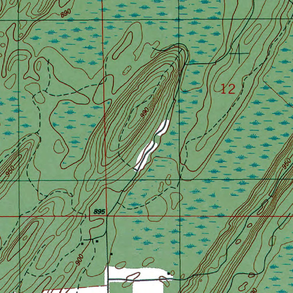 MI-Whitney: Authoritative US Topos 1989 Map by Western Michigan ...