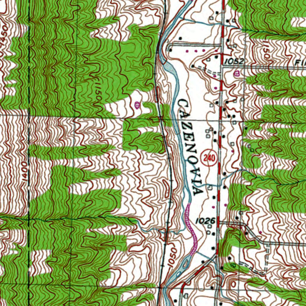 NY-Colden: Authoritative US Topos 1955 Map by Western Michigan ...