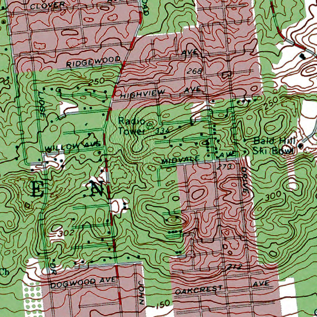 NY-Patchogue: Authoritative US Topos 1967 Map by Western Michigan ...