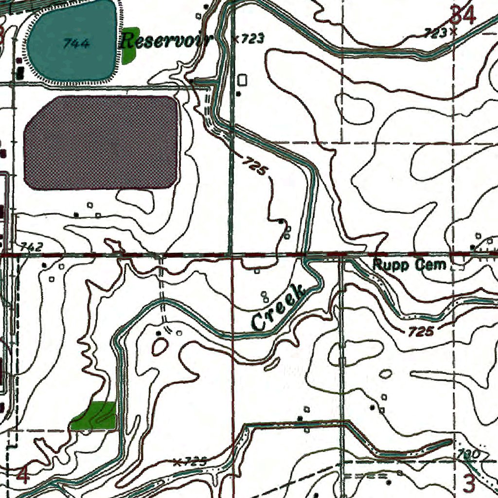 OH-Archbold: Authoritative US Topos 1971 Map by Western Michigan ...
