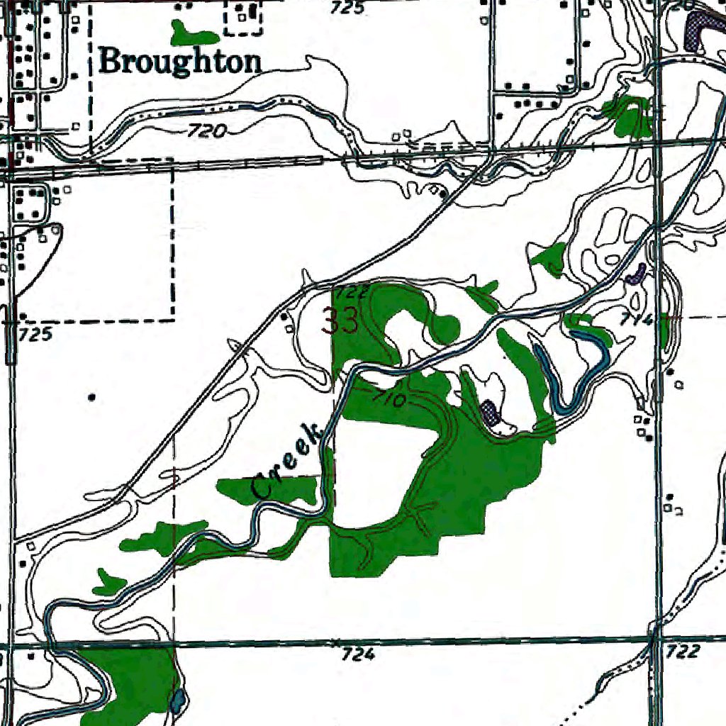 OH-Latty: Authoritative US Topos 1973 Map by Western Michigan ...
