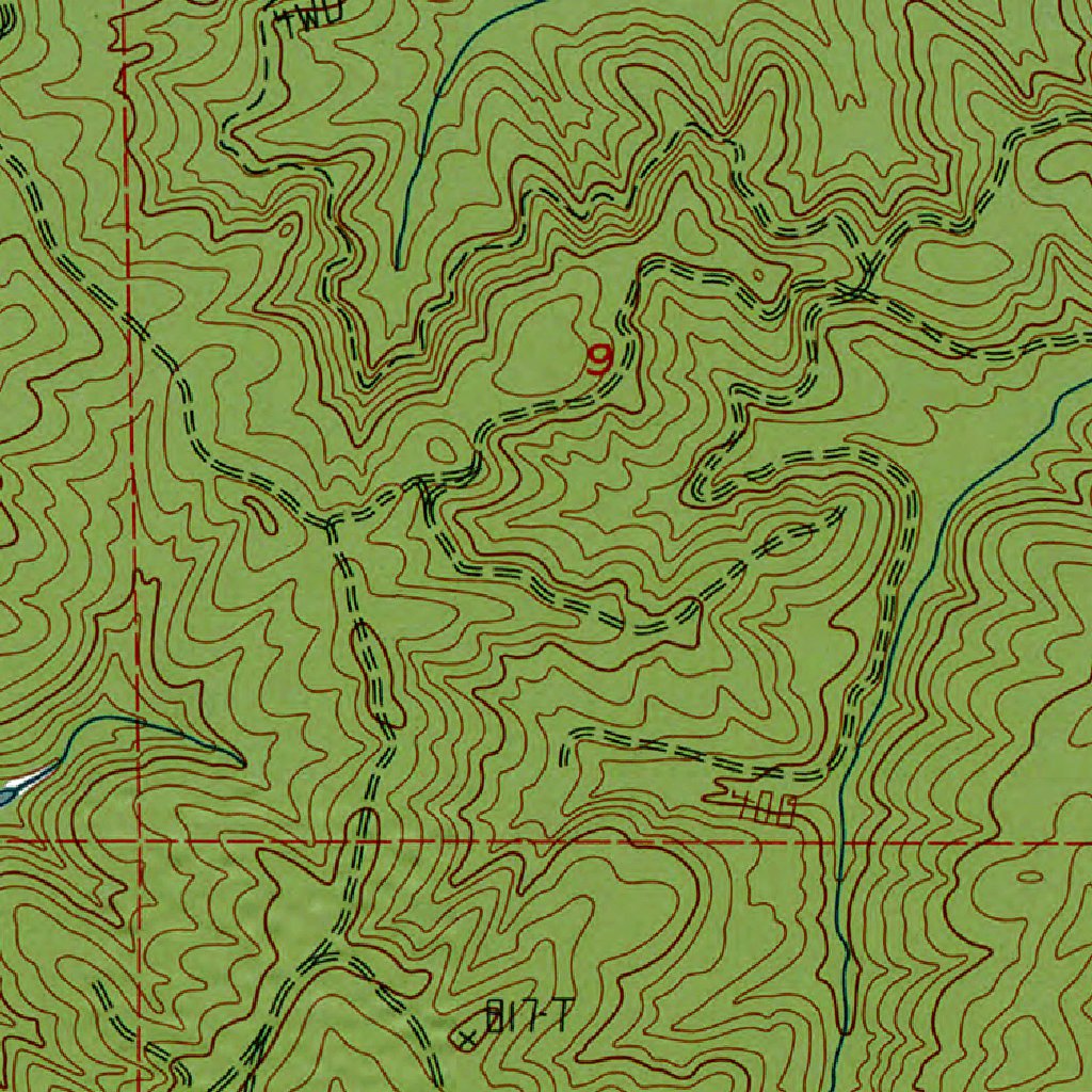WA-Adna: Authoritative US Topos 1986 Map by Western Michigan University ...
