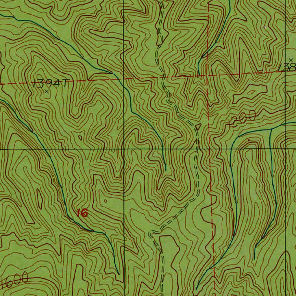 WA-Elochoman Lake: Authoritative US Topos 1986 Map by Western Michigan ...
